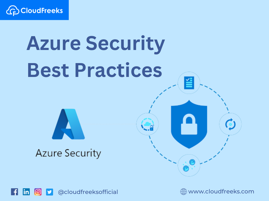 Azure Security Best Practices: Securing Applications and Data in Azure